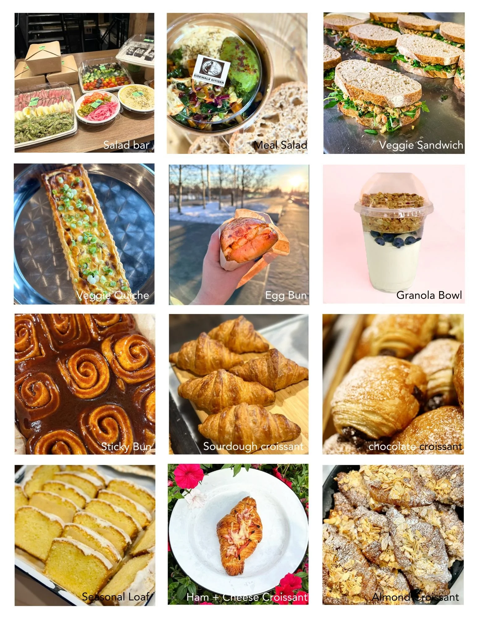 Sidewalk Citizen Bakery Catering