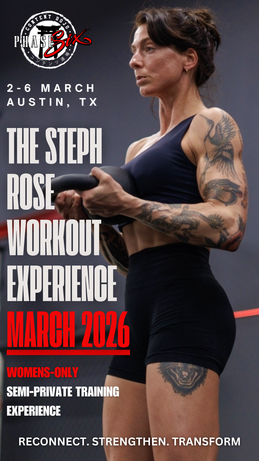 EVENTS — The Phase SiX: Content Dojo