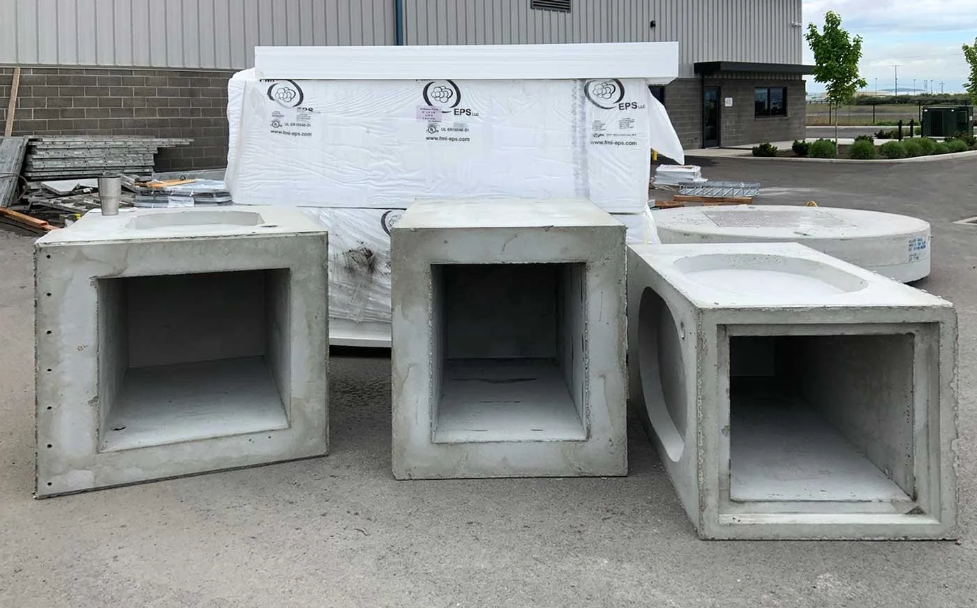 Concrete Catch Basin in White City, OR | Rogue Valley Precast — Rogue ...