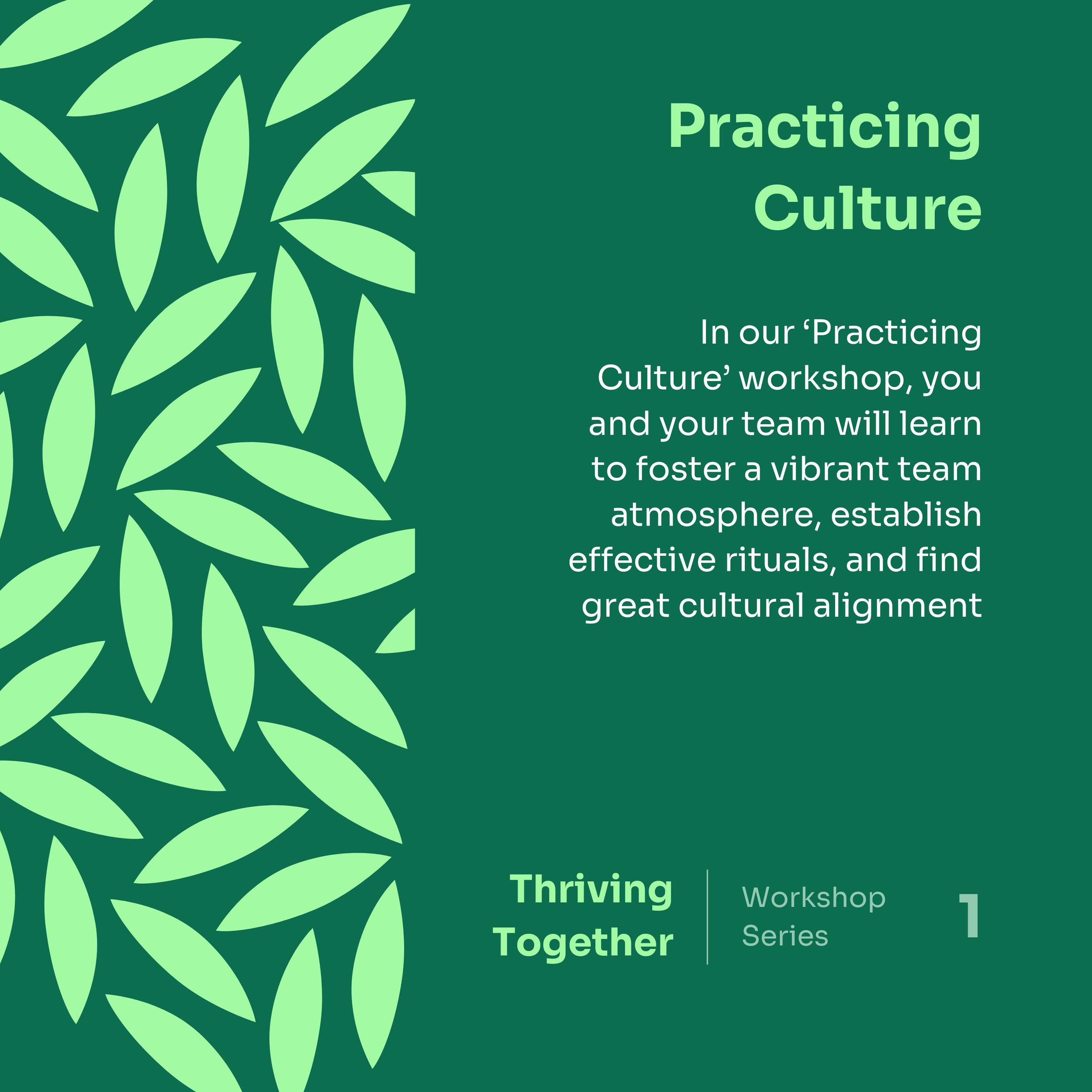 Team Workshop for Team Performance | Thrive Workshop — BloomHQ