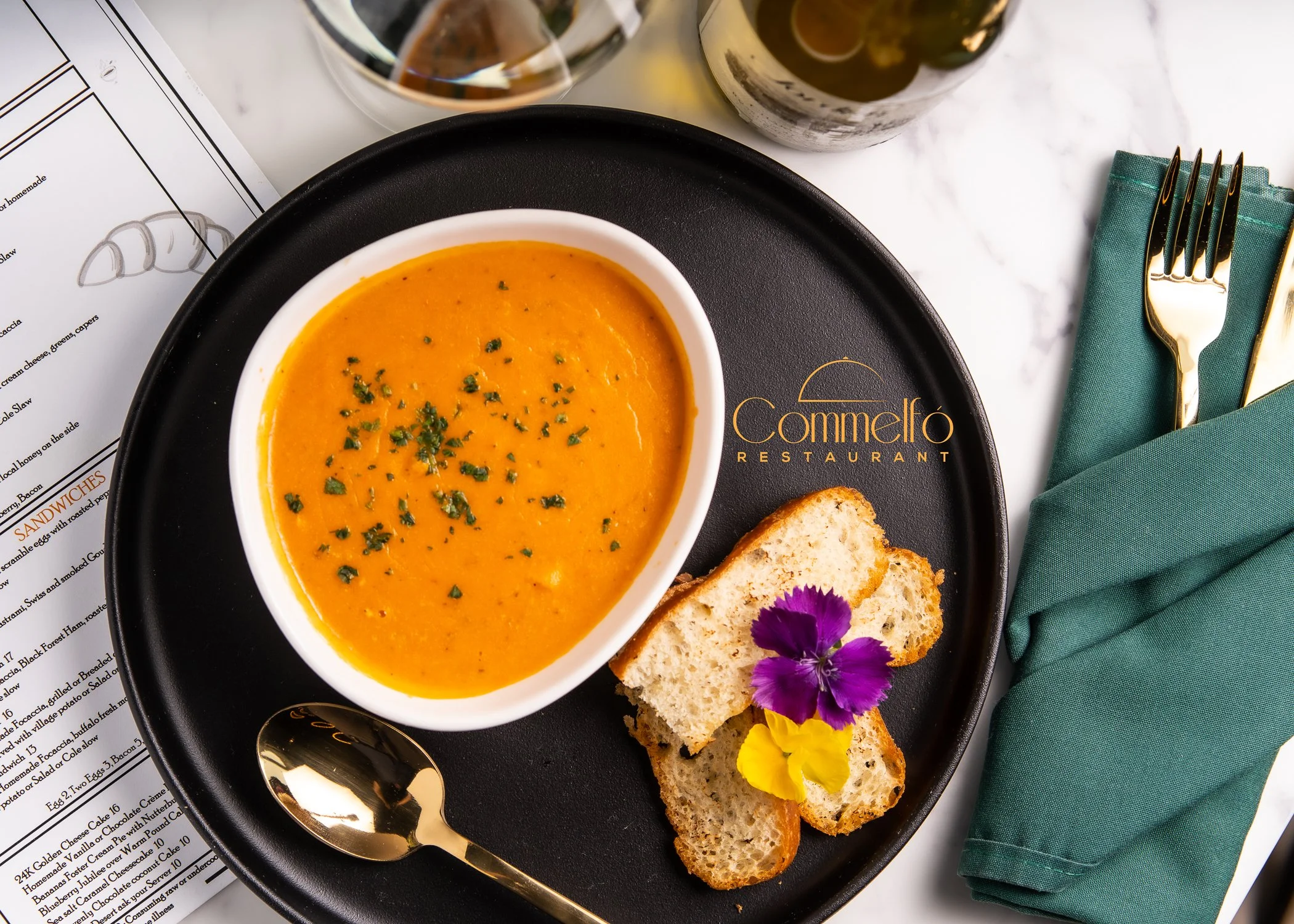 Best Breakfast in Miramar Beach — COMMELFO RESTAURANT