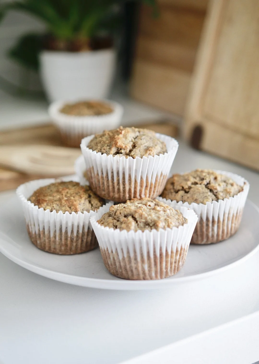 Oatmeal Flax Muffins — Meghan Livingstone