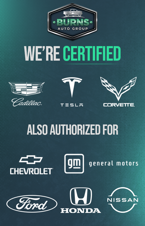 Certifications — Burns Collision Center