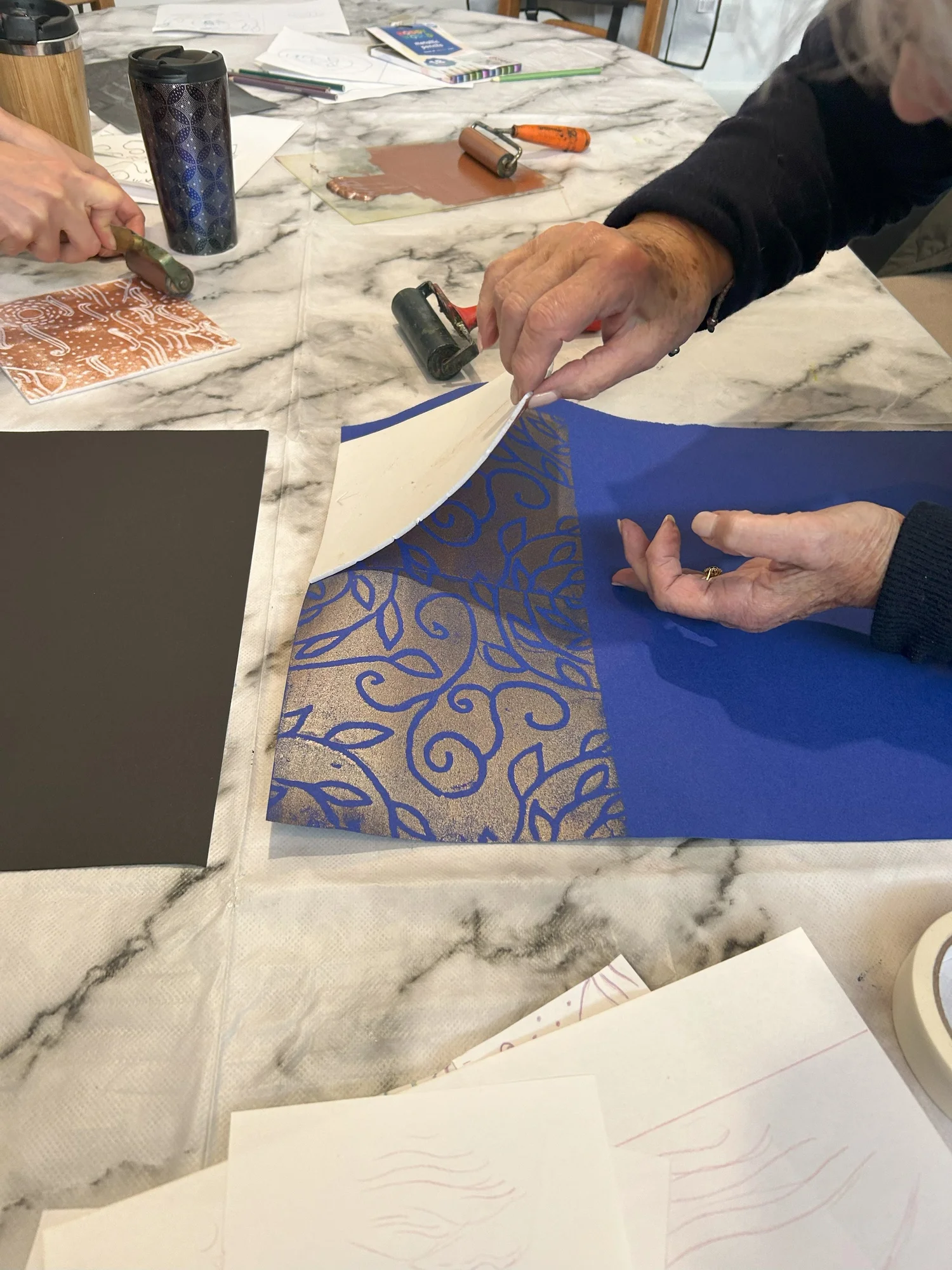 Printmaking with Fiona Maher — Dukes of West Barns
