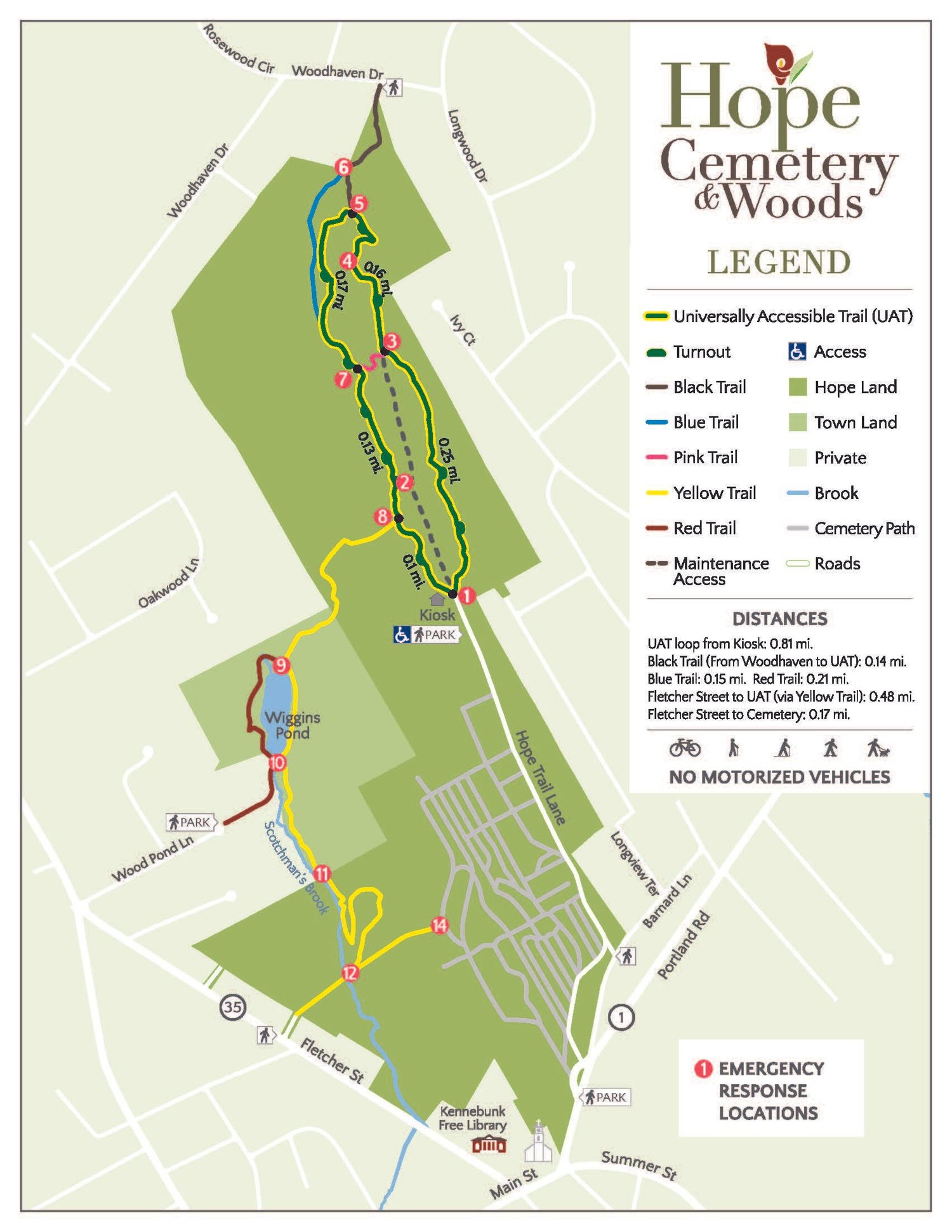 Hope Woods & Trails — Friends of Hope Cemetery and Woods