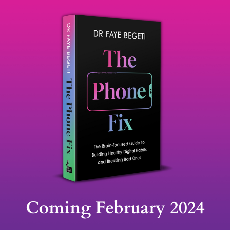 The Phone Fix — Dr Faye Begeti MB PhD