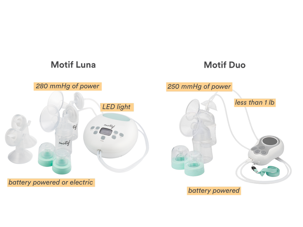 Motif Luna Breast Pump — Maternal by Sentido
