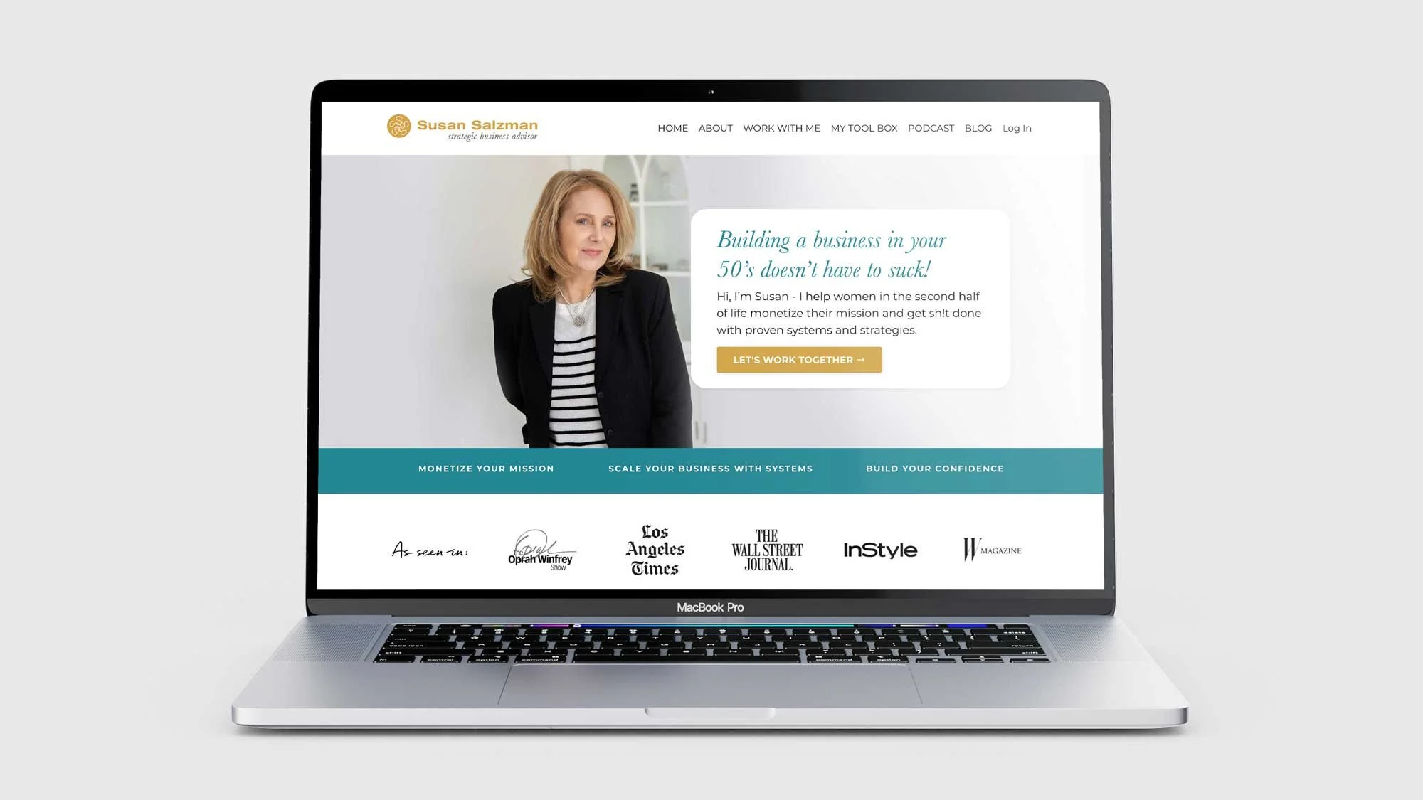 Website Design for Female Entrepreneurs | Catherine Hendry