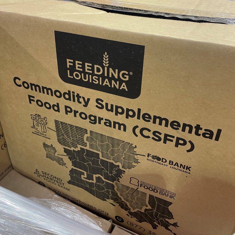 Commodity Supplemental Food Program (CSFP) — The Food Bank of Central Louisiana