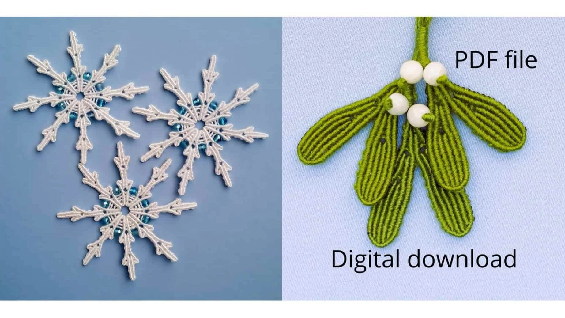 Craft Your Christmas Ornament — EwiMacrame | Micro Macrame