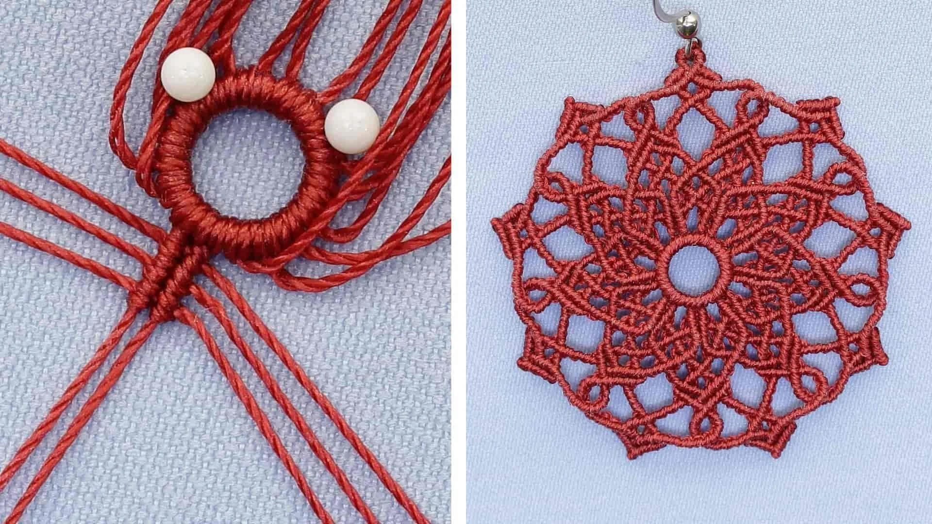 Double Half Hitch Knot — EwiMacrame | Micro Macrame