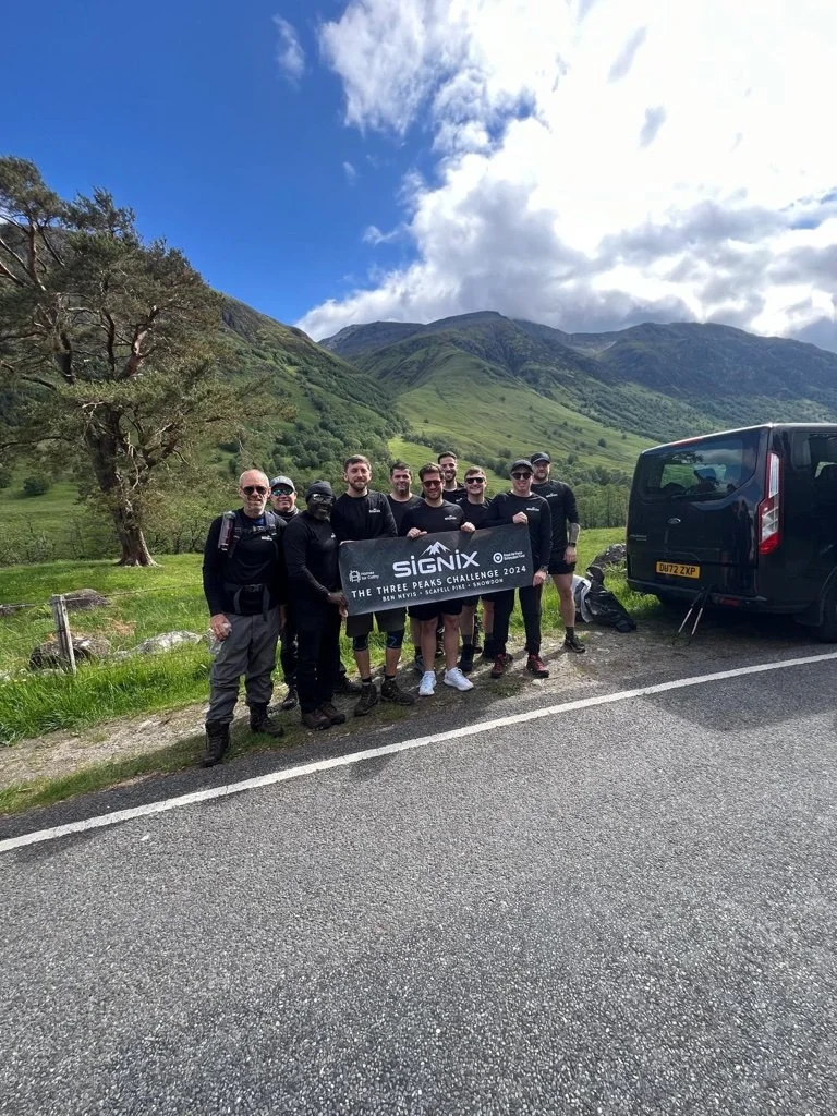 Three Peaks Charity Challenge — Signix