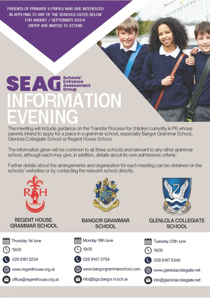 SEAG Information Evening — Regent House School