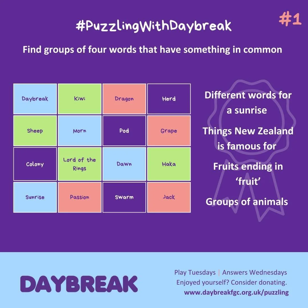 Daybreak - enabling people to move forward, be safe and thrive