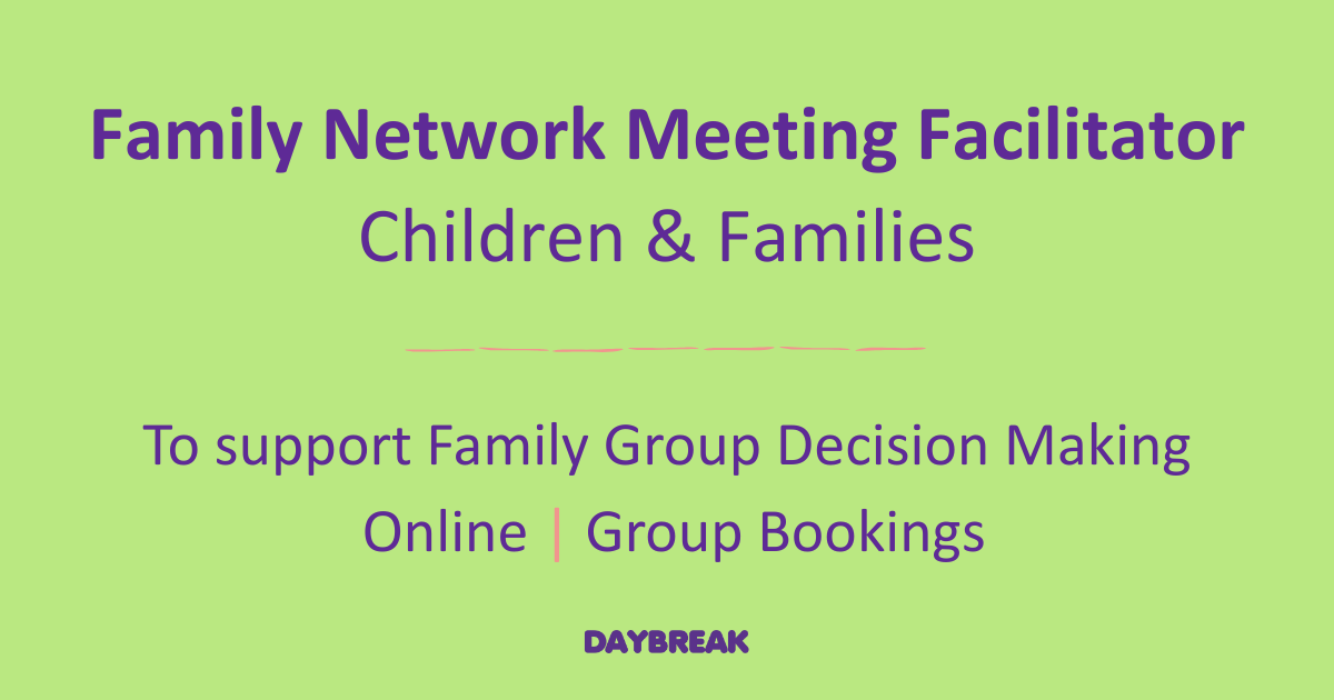 Family Group Conference & Family Network Meeting training for ...