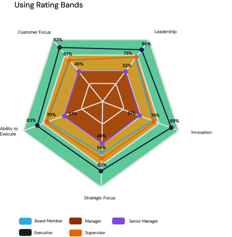 Show Strengths & Gaps with Spider Charts | Brilliant Assessments