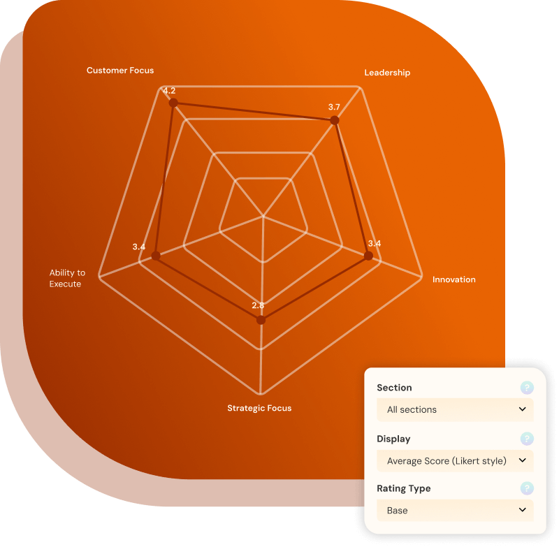 Show Strengths & Gaps with Spider Charts | Brilliant Assessments