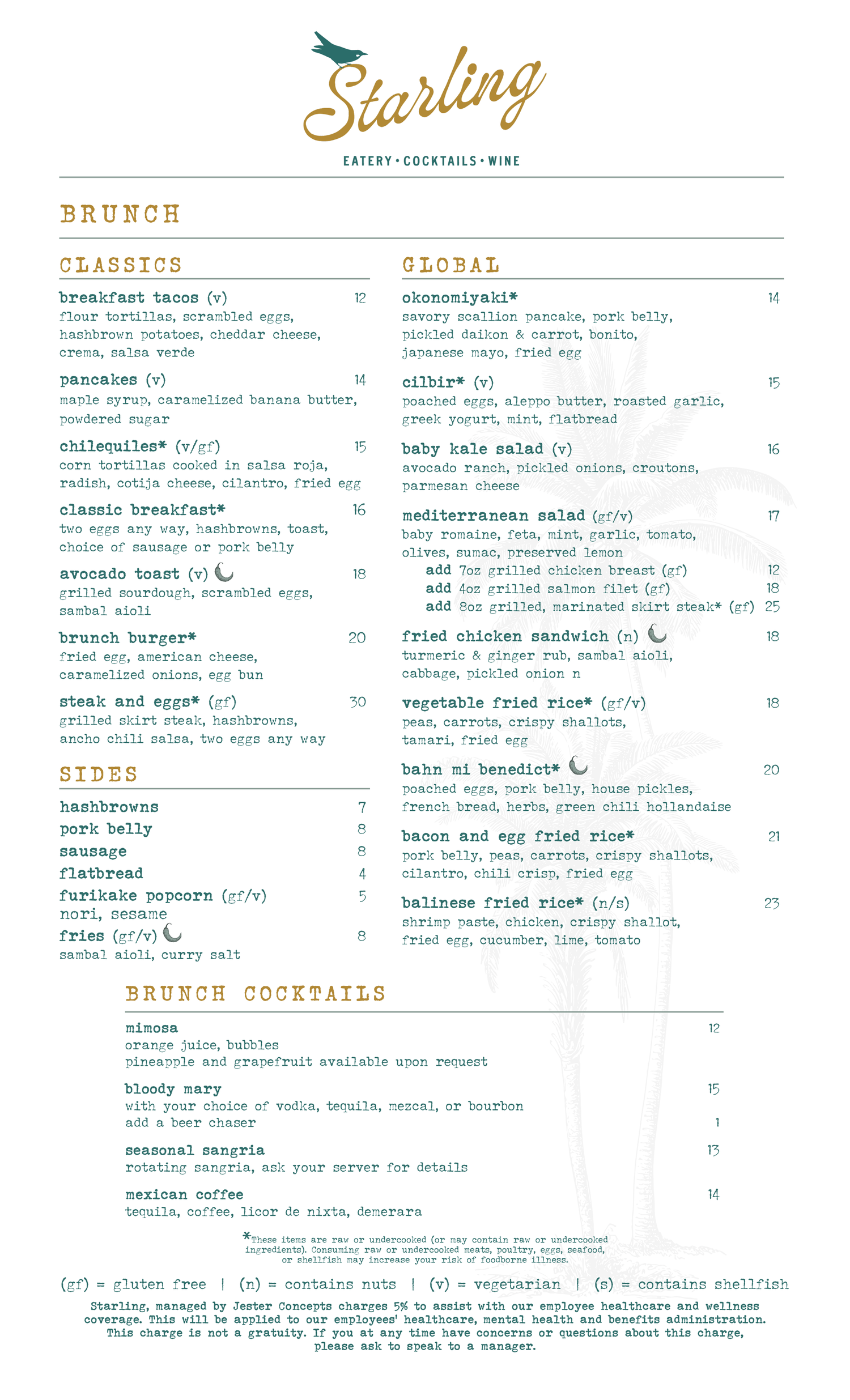 Brunch — Starling Neighborhood Eatery