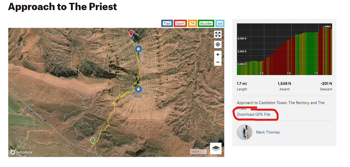 Getting the most out of Mountain Project — Climb with Adam