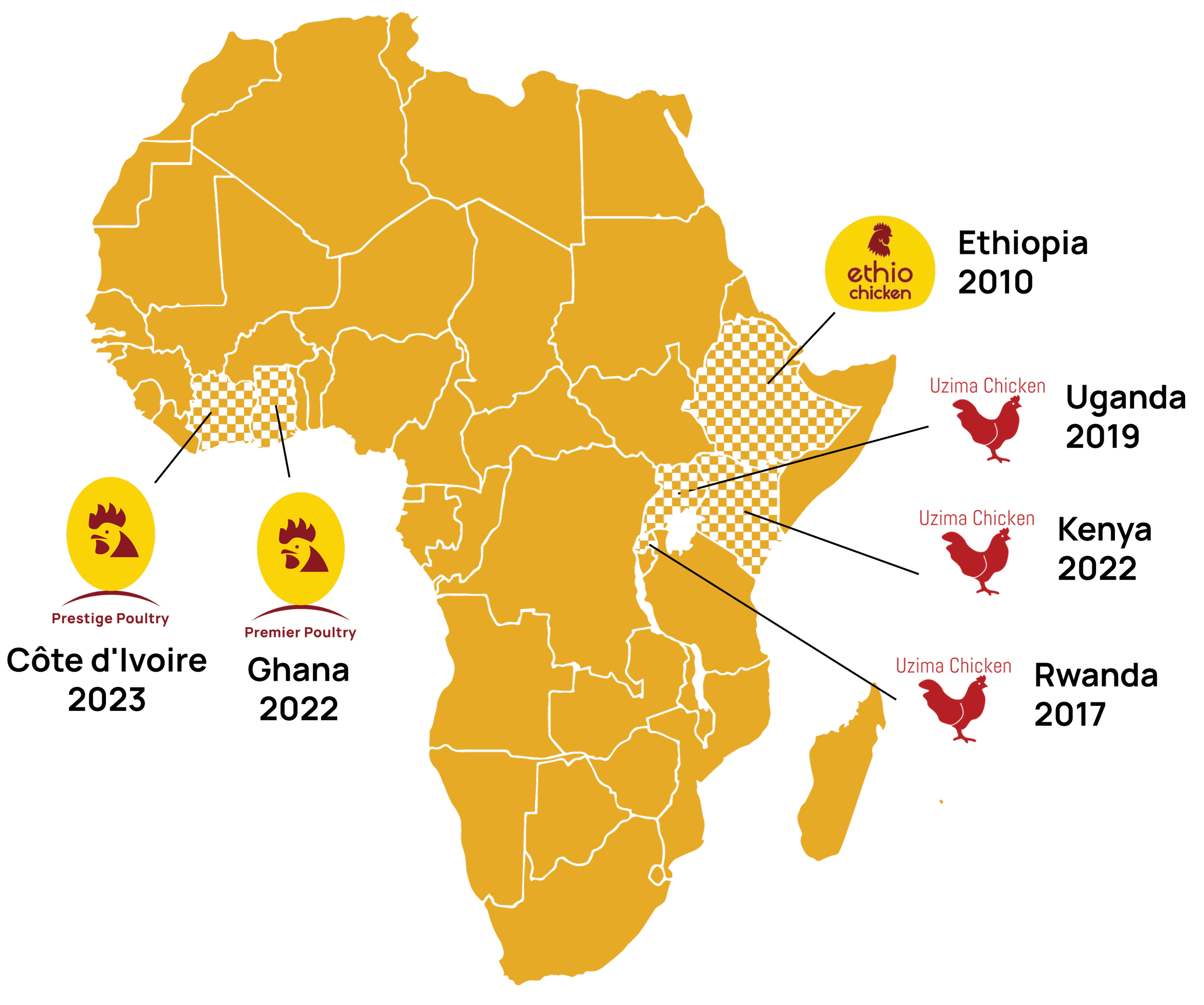 Where We Work — Hatch Africa