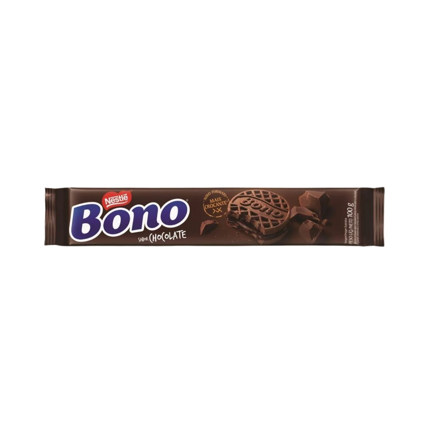 Biscoito Recheado Chocolate - Bono (100g) — Kitanda
