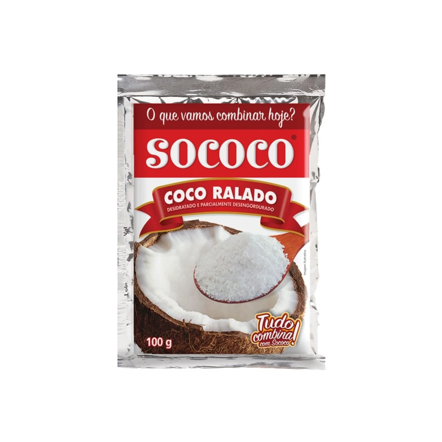 Coco Ralado - Sococo (100g) — Kitanda