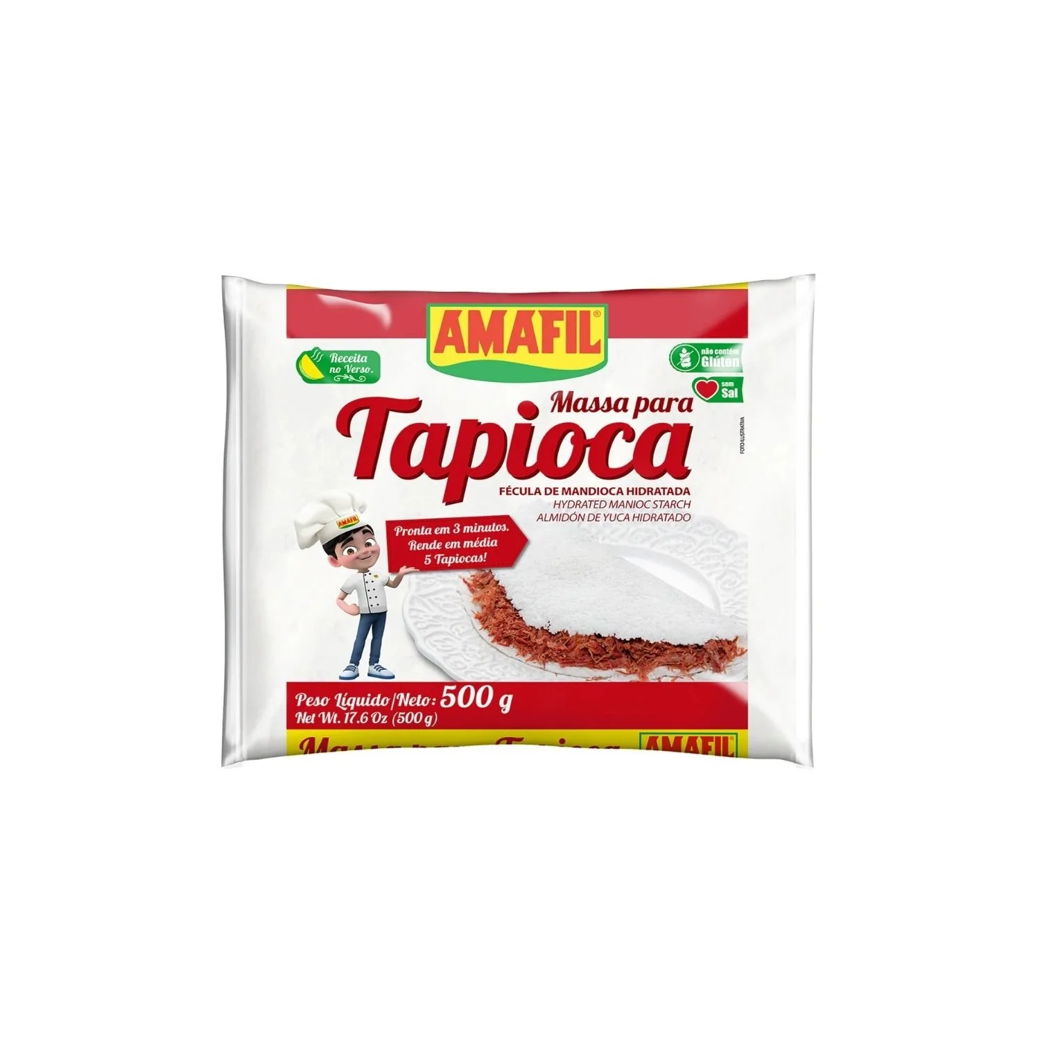 Tapioca - Amafil (500g) — Kitanda
