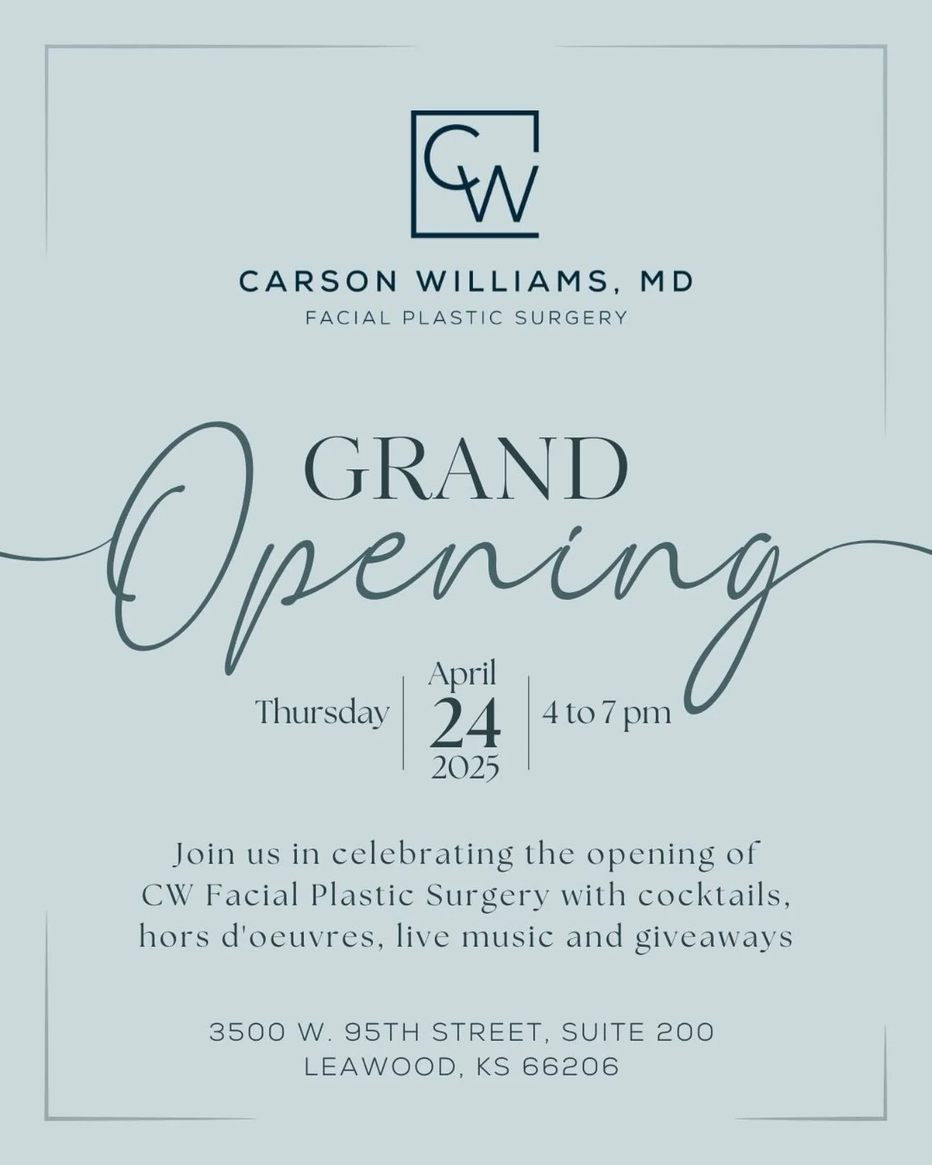 CW Facial Plastic Surgery Grand Opening Celebration — Ranch Mart ...