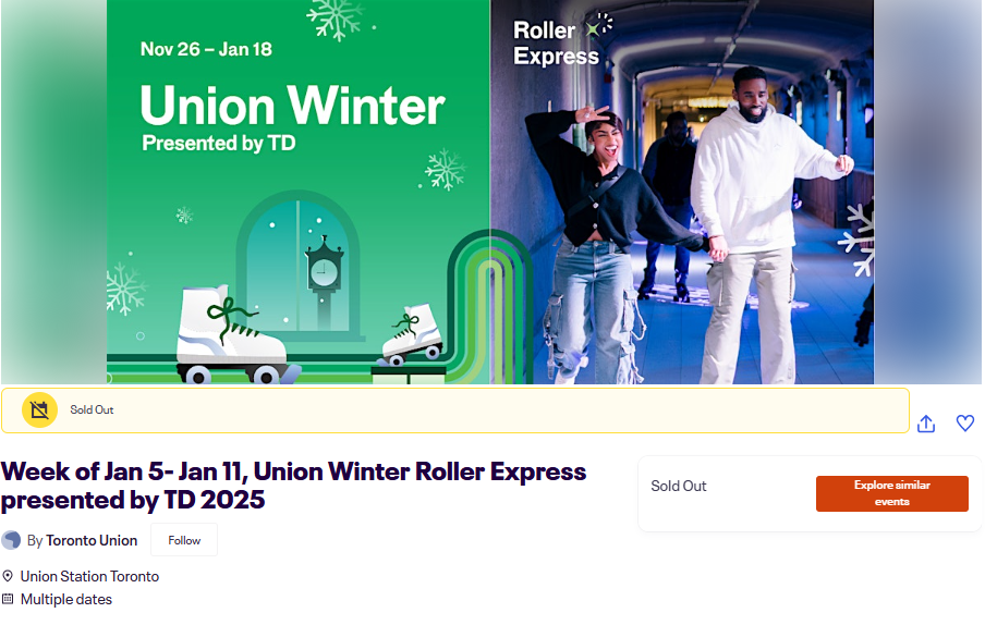 Roller Skating at Union: A Free Toronto Activity