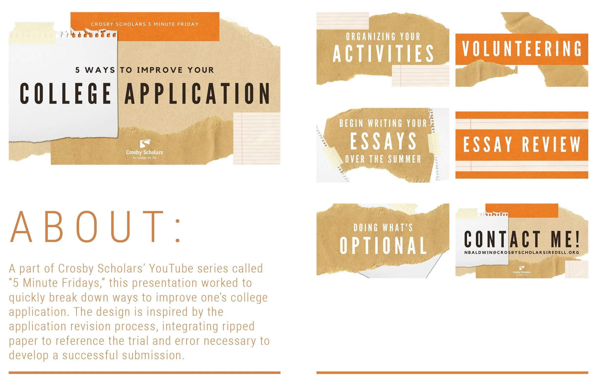 POWERPOINT DESIGN — NOAH BALDWIN DESIGN