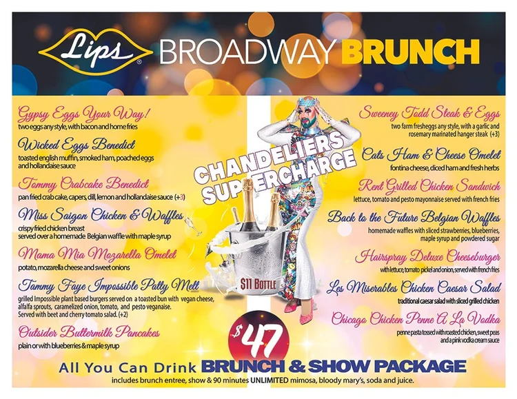 Lips New York City - Dinner, Drinks & Drag Shows!