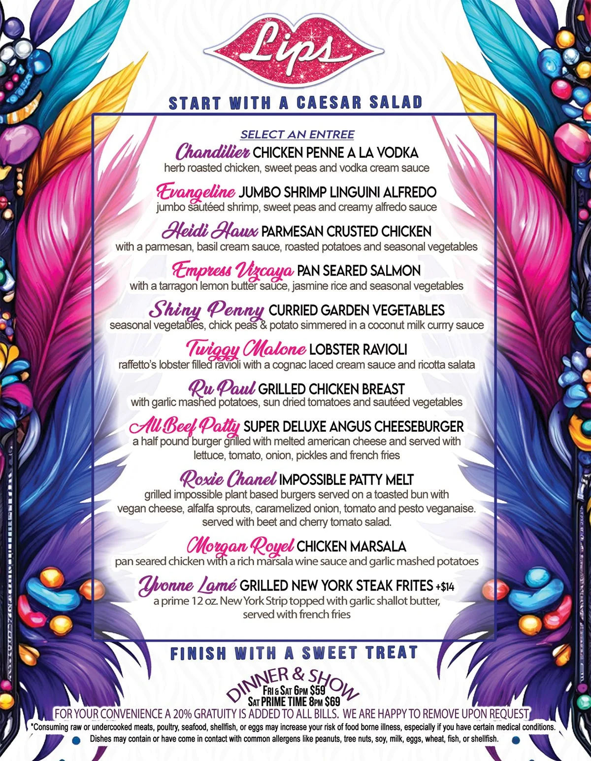 Lips New York City - Dinner, Drinks & Drag Shows!