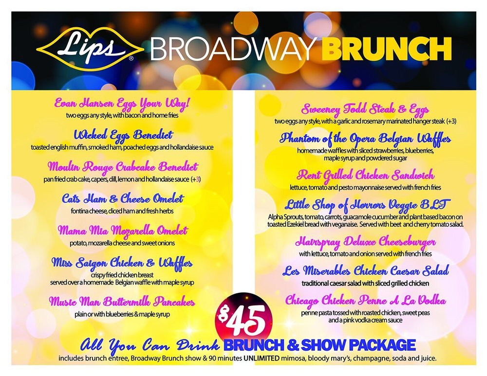 Lips New York City - Dinner, Drinks & Drag Shows!