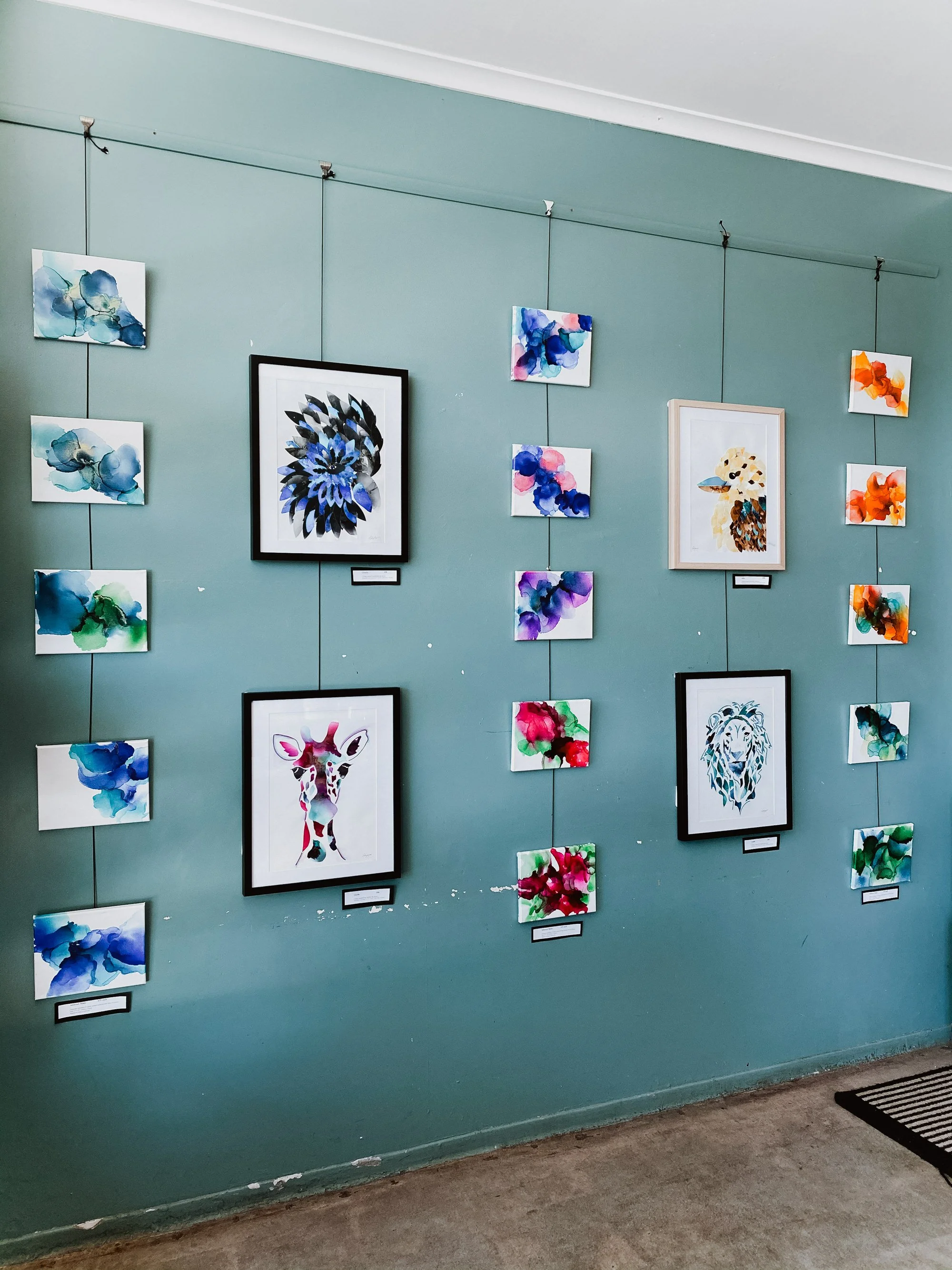 My First Solo Exhibition held at Coffee for the People Cafe in Seaford ...