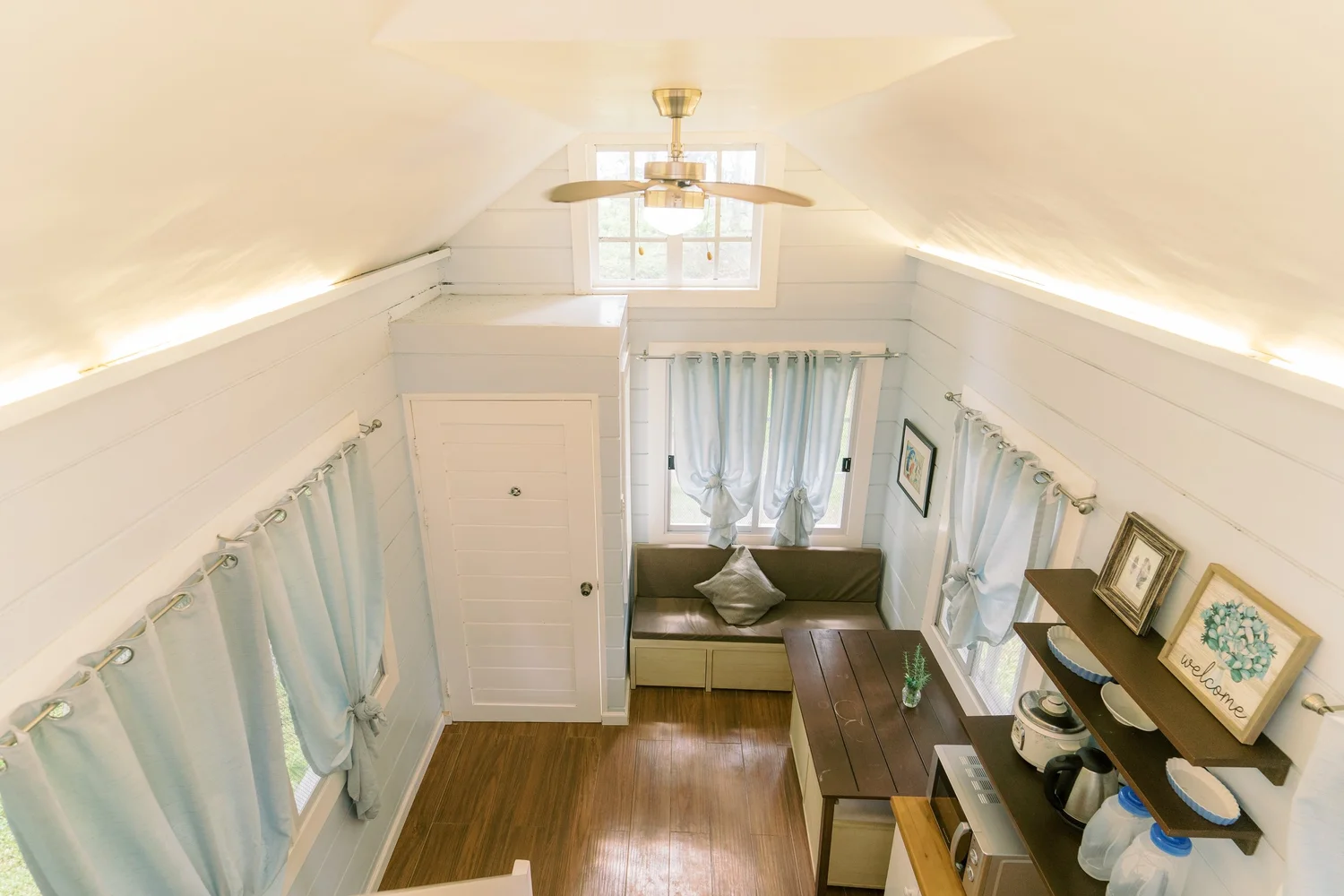 Blue Tiny House — The Red Barn Davao