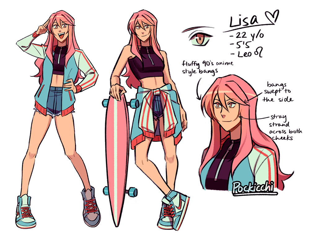 Character Design Sheets — Art of Pockicchi