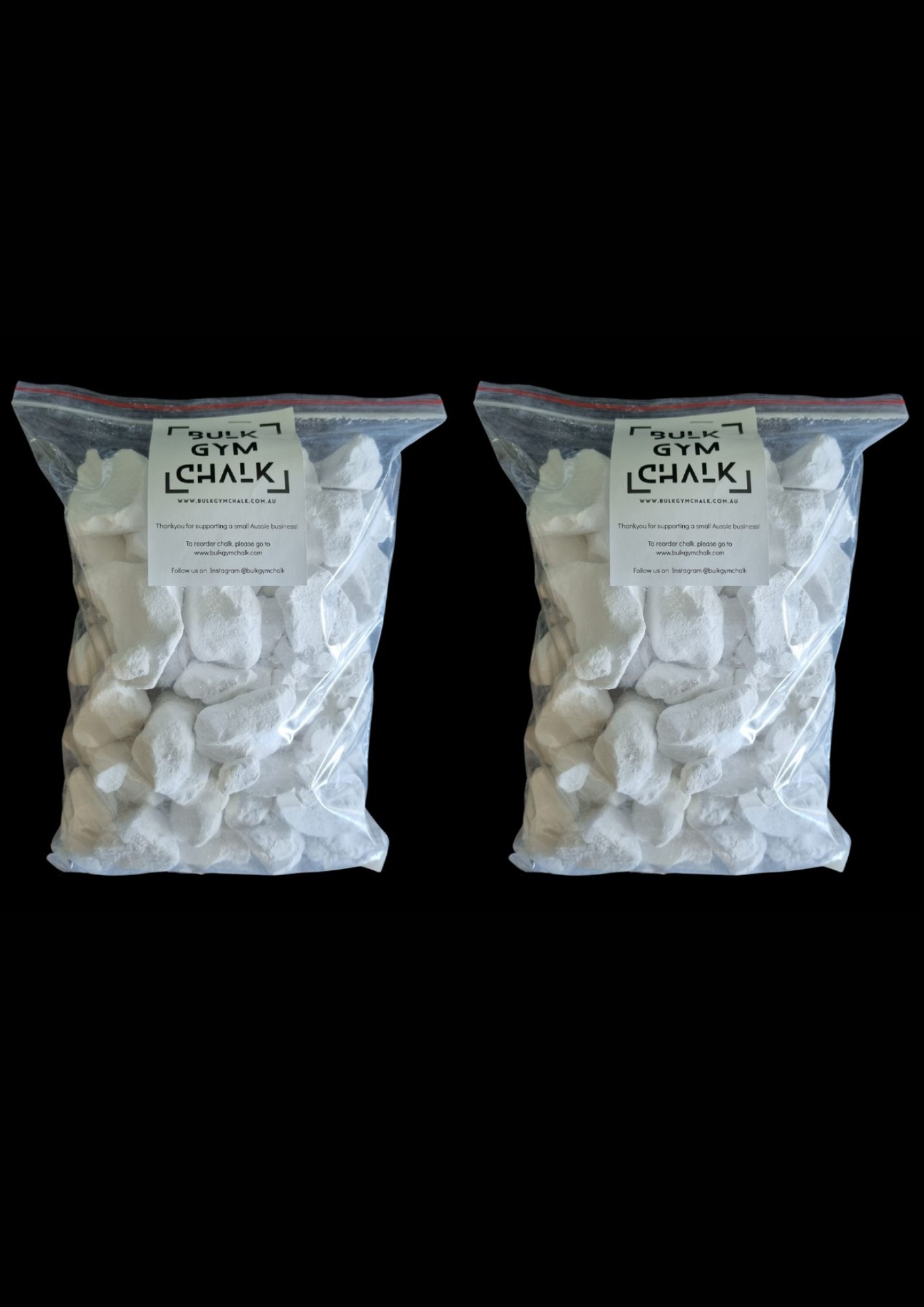 2kg Gym Bowl Chalk Perth Western Australia — Bulk Gym Chalk Australia
