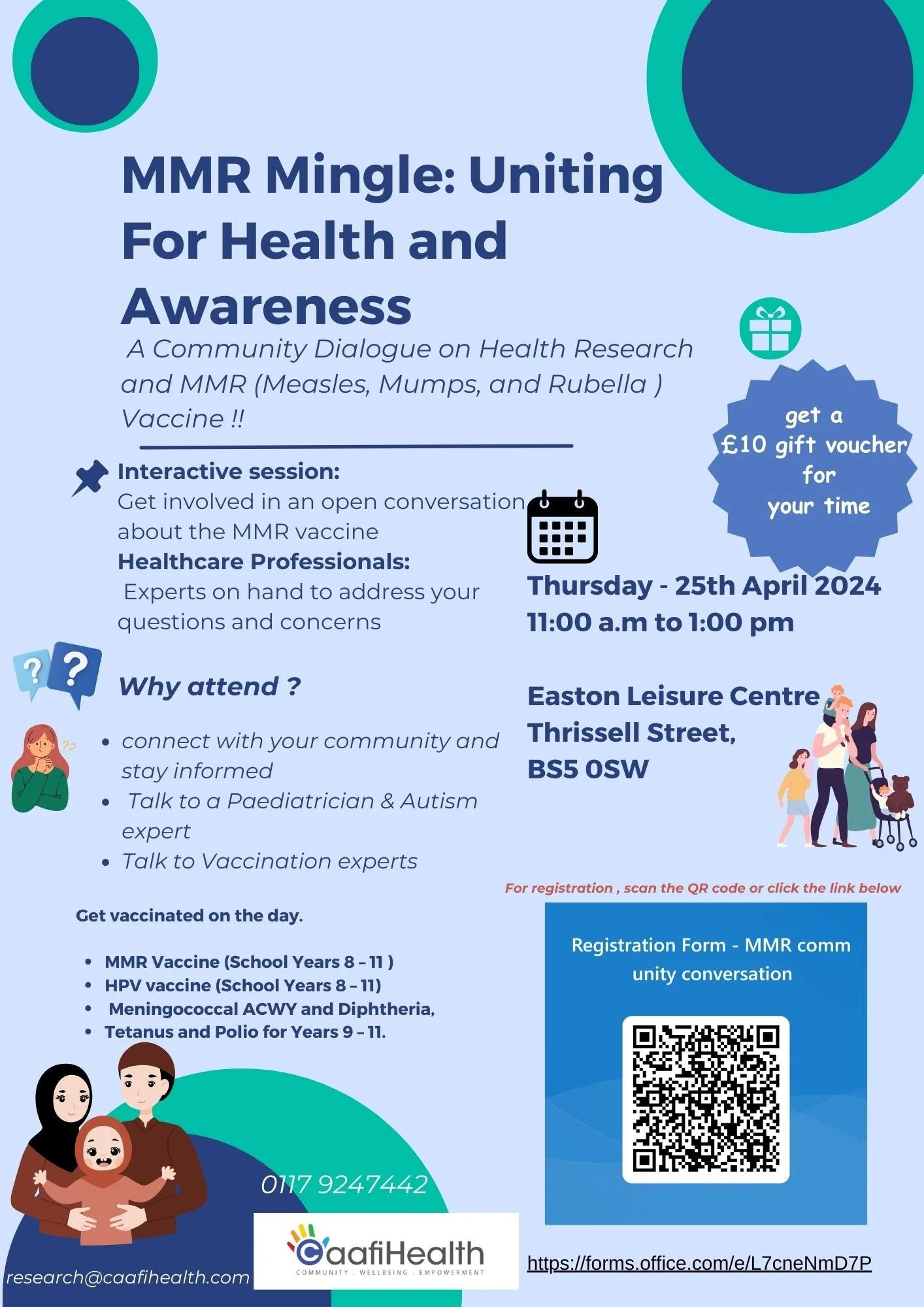 MMR Community Workshop — Caafi Health