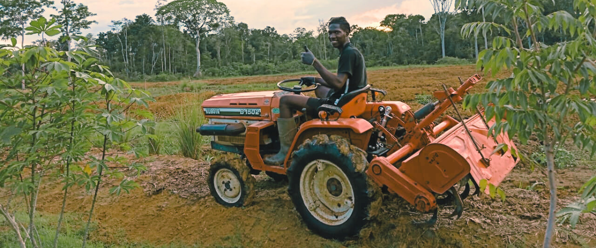 SVN’s Tractor Boosts Efficiency in the Suriname Reforestation Project ...
