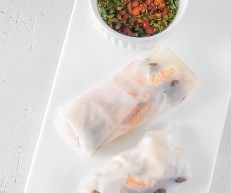 Asian Beef Rice Paper Rolls — Borrello Beef