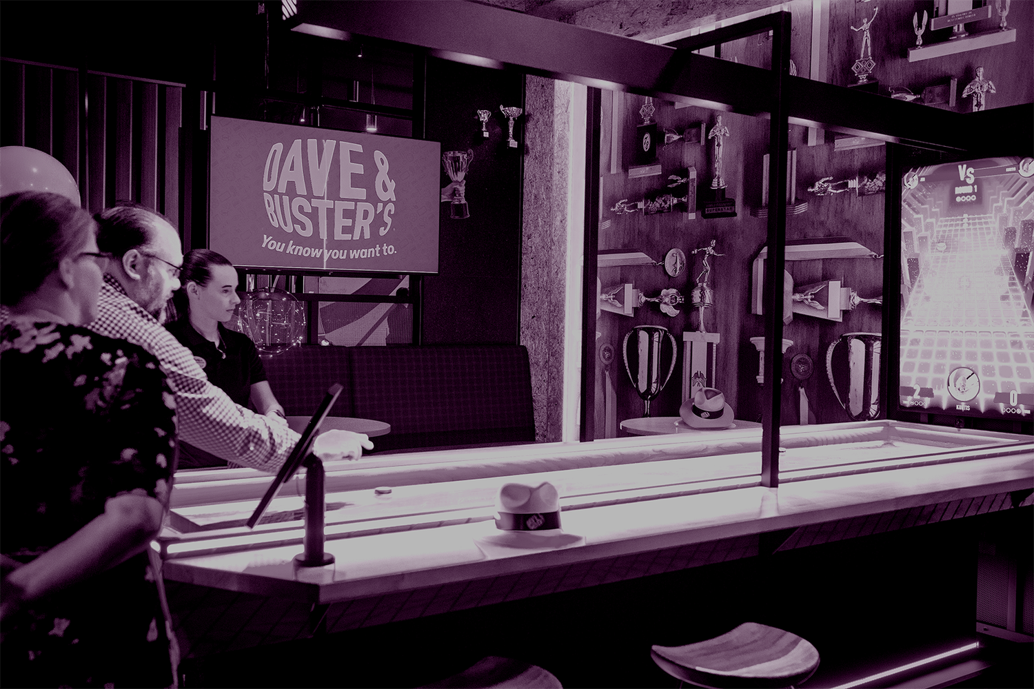 Supercharged Shuffle - High Tech Interactive Electric Shuffleboard ...
