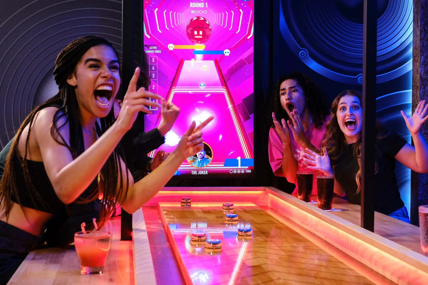 Supercharged Shuffle | The Interactive Shuffleboard — Game Volt ...