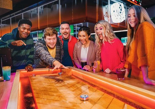 Supercharged Shuffle | The Interactive Shuffleboard — Game Volt ...