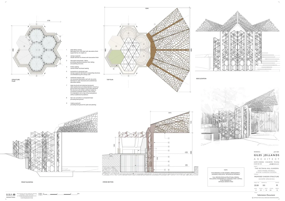 CHELSEA GARDEN STRUCTURE — Giles Jollands Architect