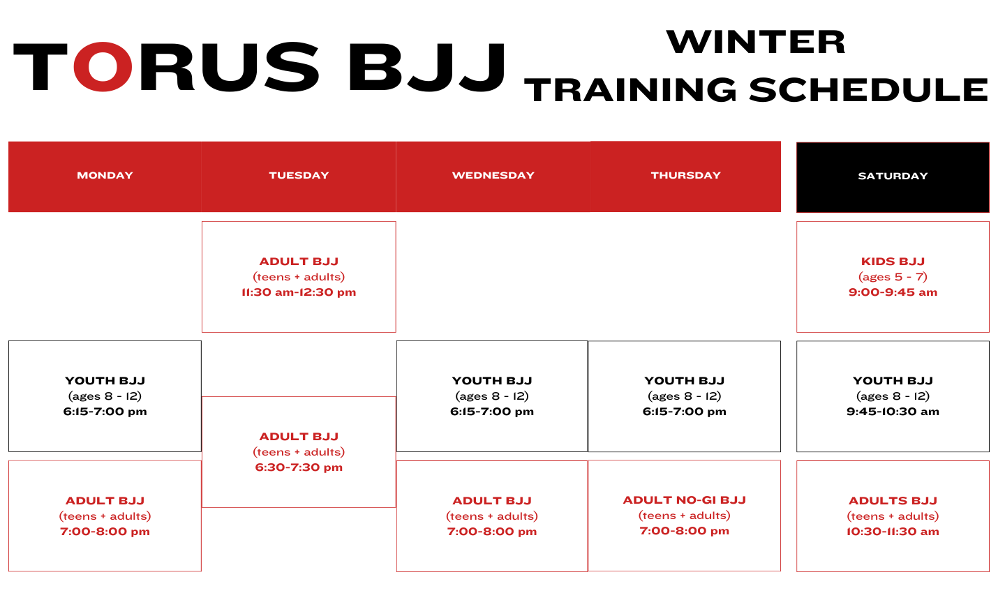 TORUS BJJ - Practice Brazilian Jiu Jitsu in Carleton Place, Ontario