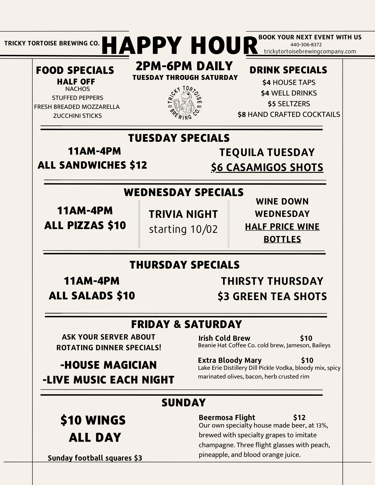 Tricky Tortoise Brewing Company