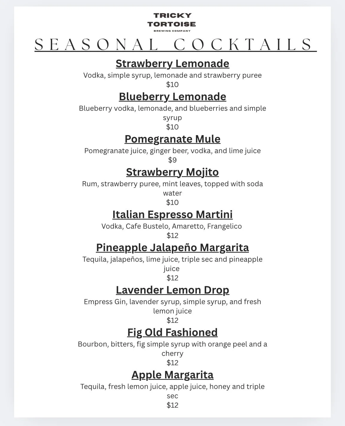 Tricky Tortoise Brewing Company