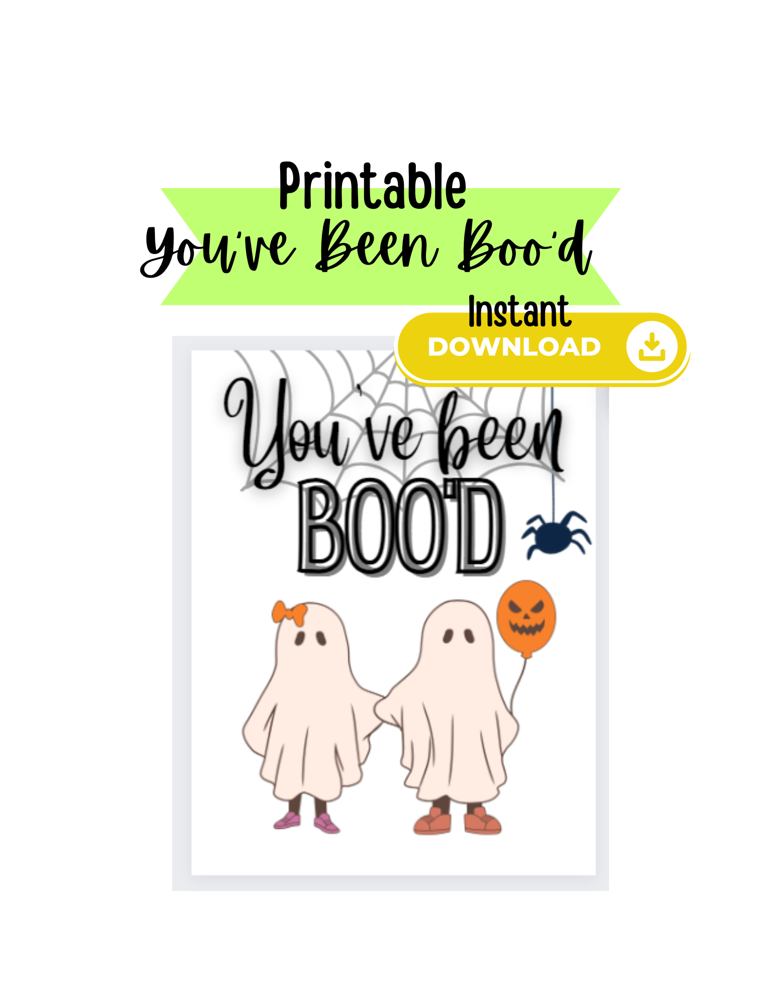 You've Been Boo'd Printable — Simply Chic Style