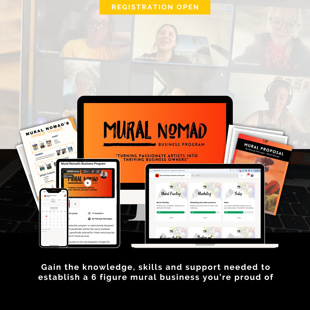 Mural mentor and coach — Mural Nomad