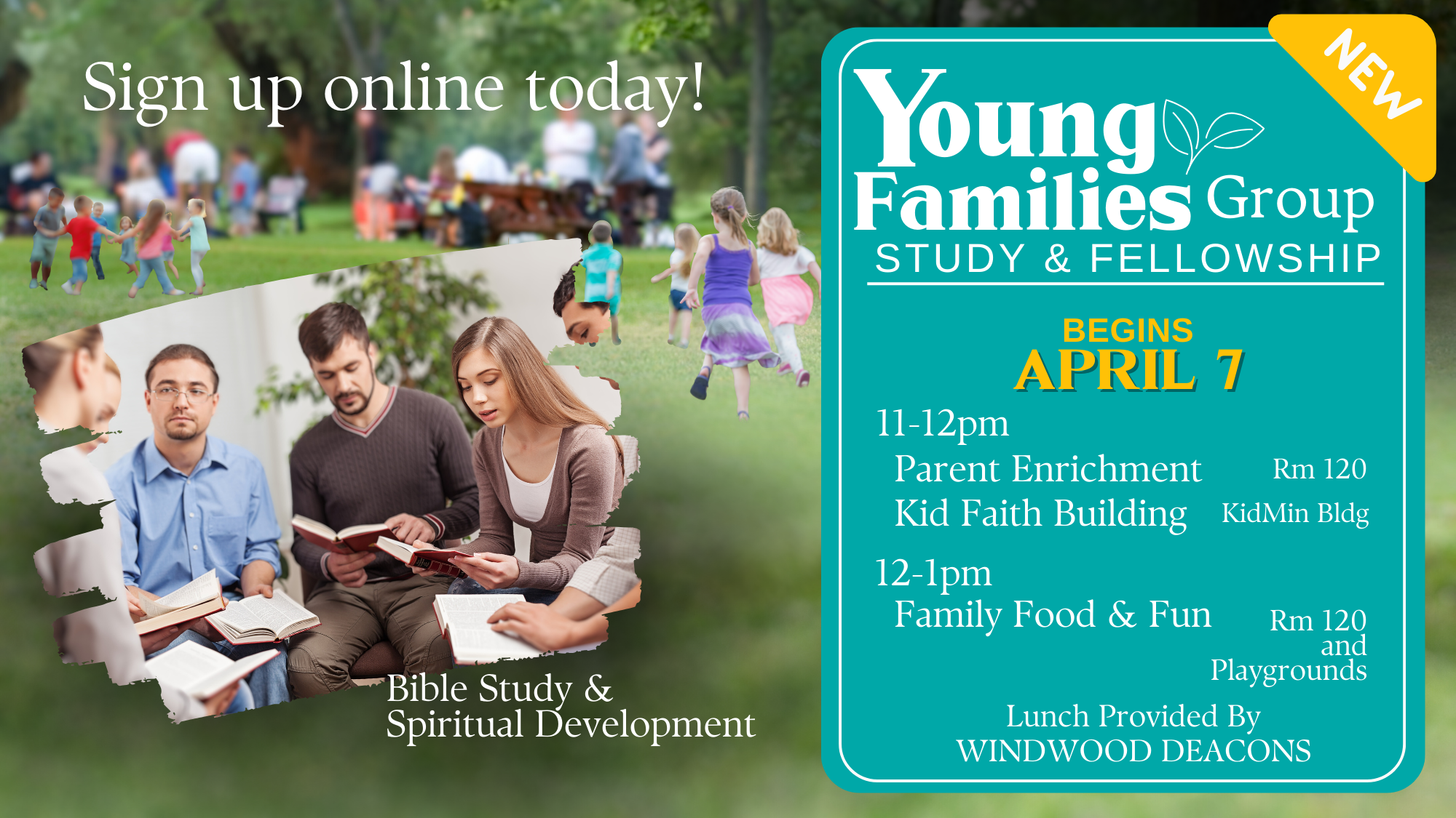 Adult Sunday School, College Ministry — Windwood Church